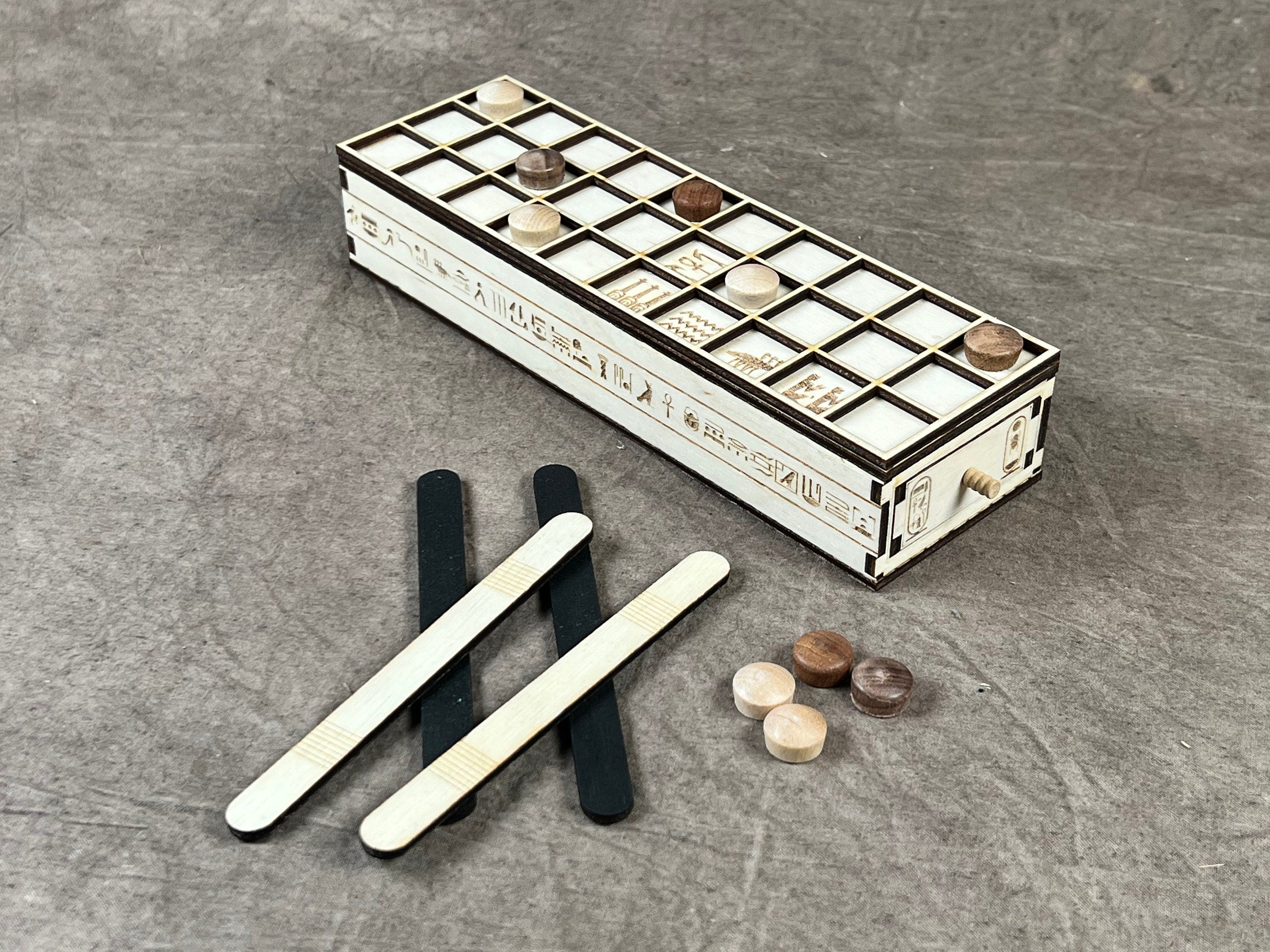 Ancient Egyptian SENET from the Tomb of Tutankhamun! An ancient game o ...